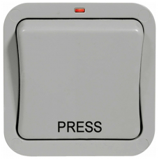 BG WP14 IP66 Weatherproof Switch Retractive PRESS 20A | Electric Vault Ltd