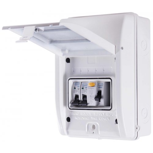 BG CFGAR1 Garage Consumer Unit Kit Enclosure IP65 | Electric Vault Ltd