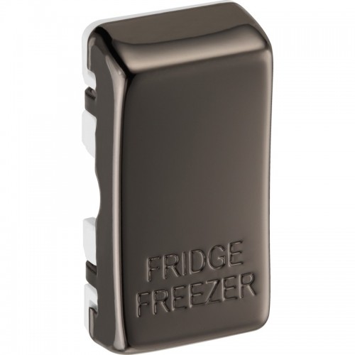 BG RRFFBN-01 Grid Rocker Fridge Freezer Black Nickel | Electric Vault Ltd