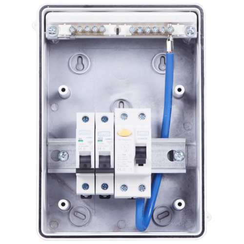 BG CFGAR1 Garage Consumer Unit Kit Enclosure IP65 | Electric Vault Ltd