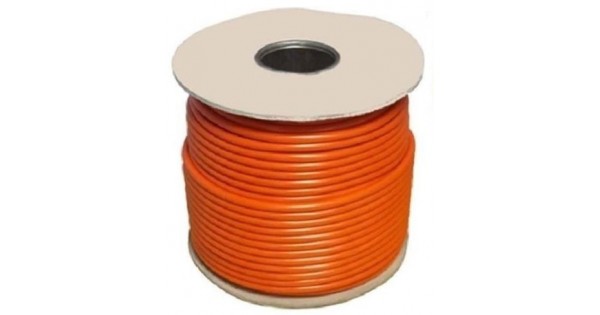 1.0mm 3183Y 3 Core Orange Flex PVC Cable (50 Metre Drum) | Electric ...