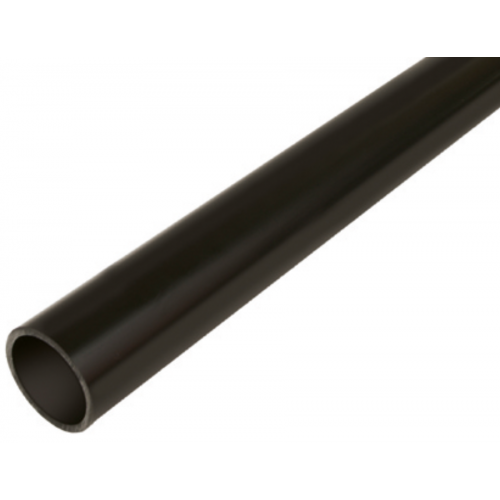 Univolt BSSH25B Heavy Gauge Conduit 25mmx3mm Black | Electric Vault Ltd